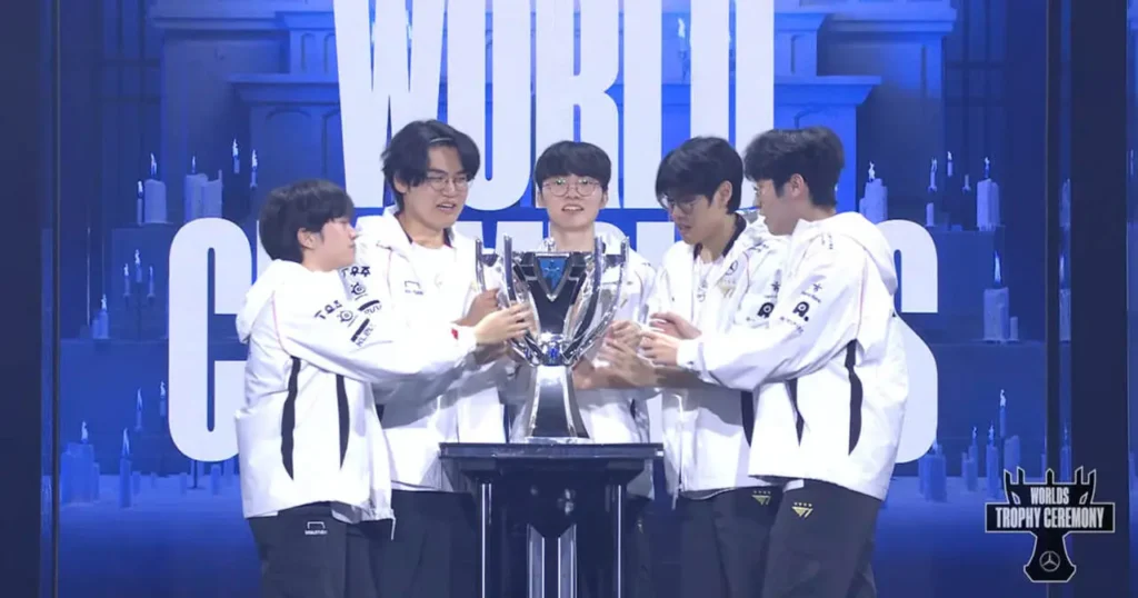 Skins da T1 são reveladas e temos uma nova coleção da equipe | ExitLag News