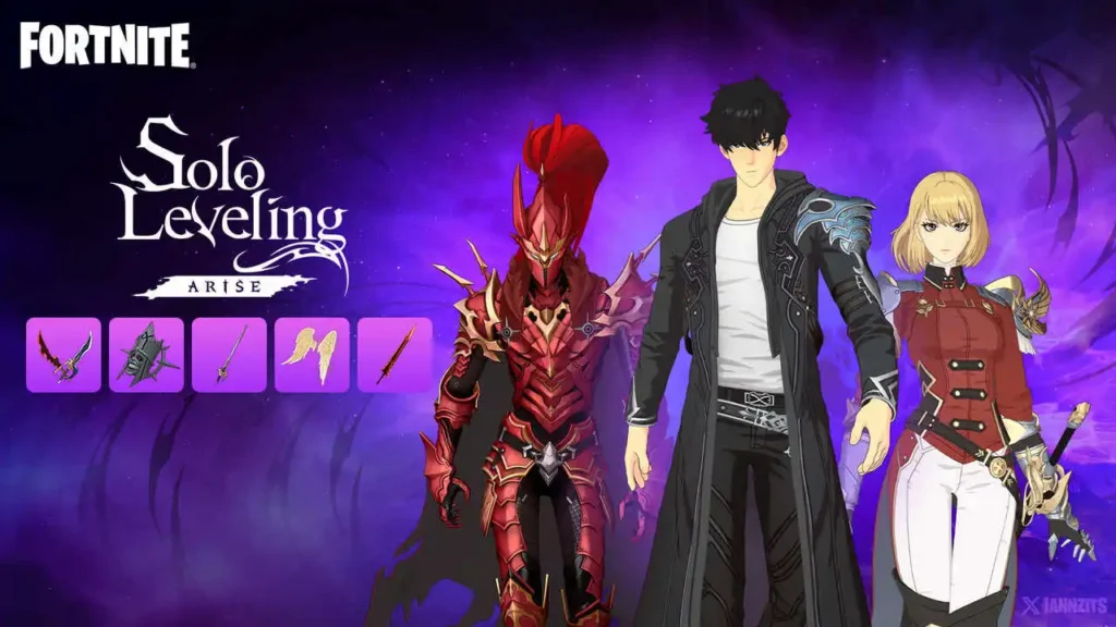 Solo Leveling in Fortnite arrives with Sung Jin-Woo and free items ...