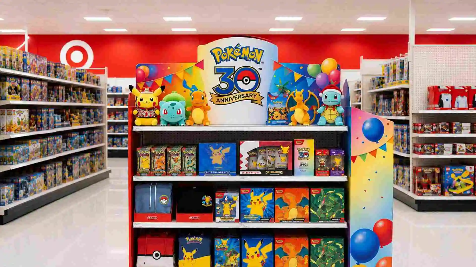Pokemon and Target Collection: Everything About the New 30th ...